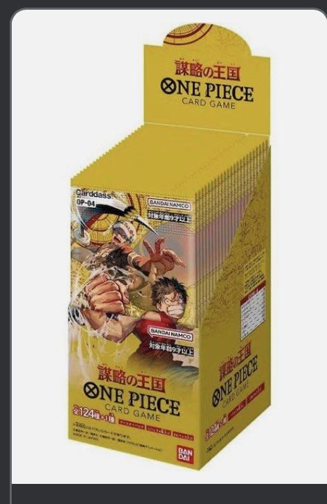 One Piece OP4 Filtered Booster Packs, Hobbies & Toys, Toys & Games on ...
