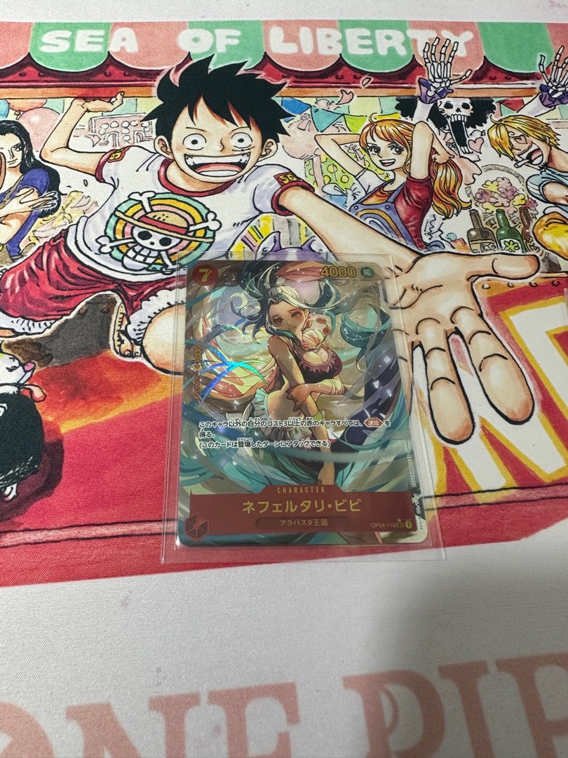 ONE PIECE TCG OPTCG VIVI SEC AA Alternate Art Hobbies Toys Toys Games On Carousell