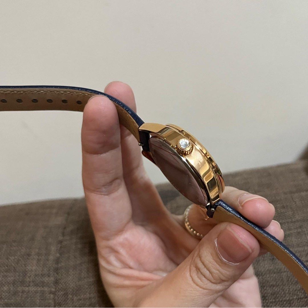 Original Fossil Solar Powered Leather Watch on Carousell