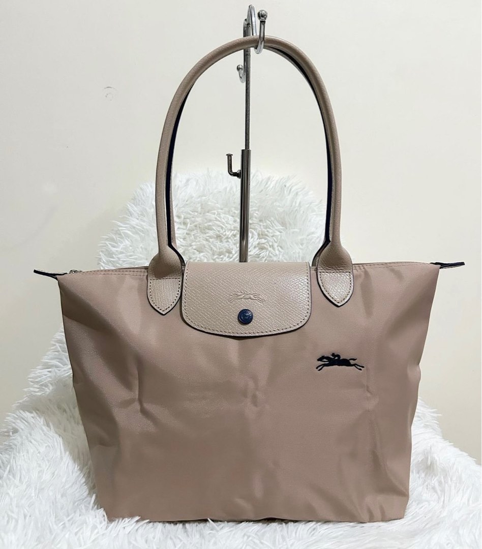 Original longchamp club small long handle, Luxury, Bags & Wallets on ...