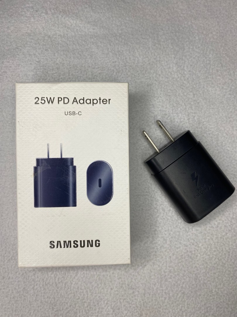 ORIGINAL SAMSUNG 25W adapter, Mobile Phones & Gadgets, Mobile & Gadget ...