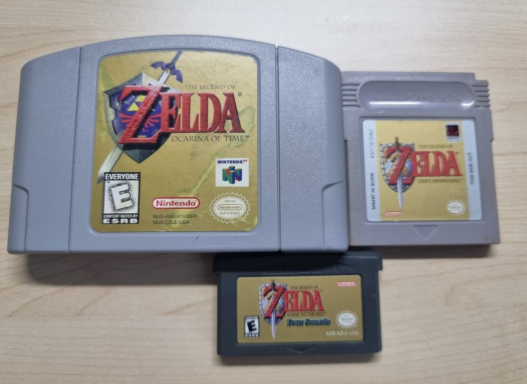 Original The Legend Of Zelda Games, Video Gaming, Video Games, Nintendo ...