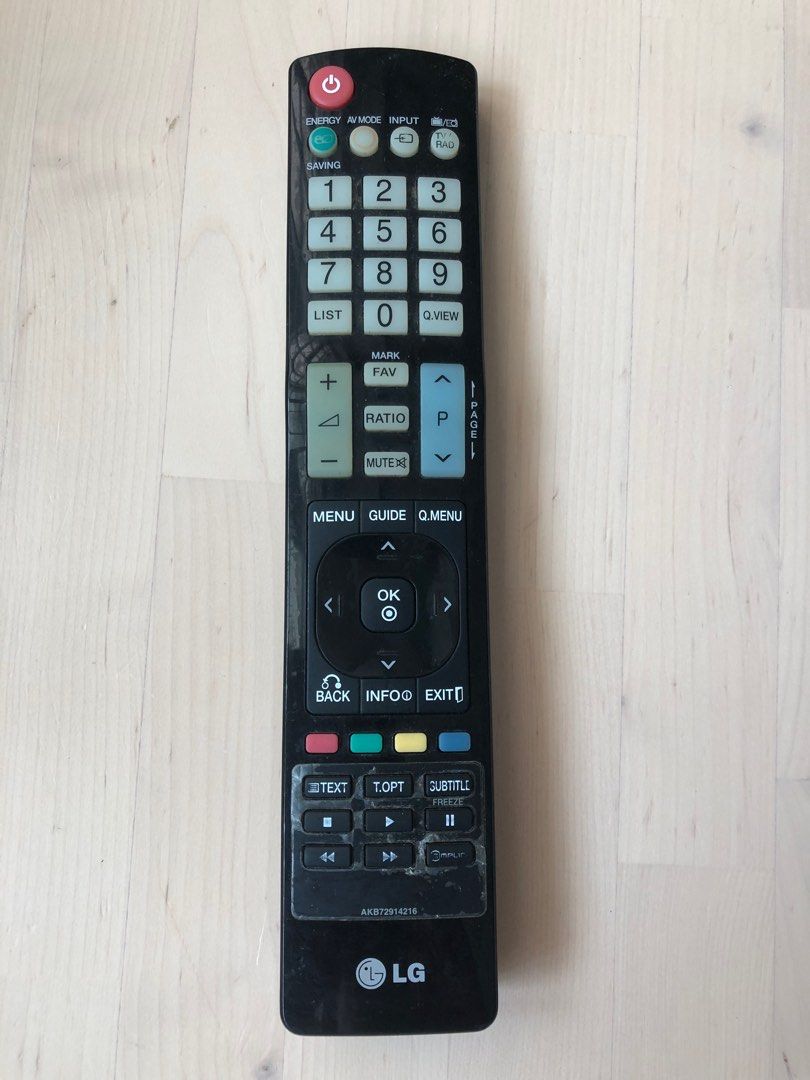 Original TV Remote Control: LG, Panasonic, Philips, Akira, Pioneer ...