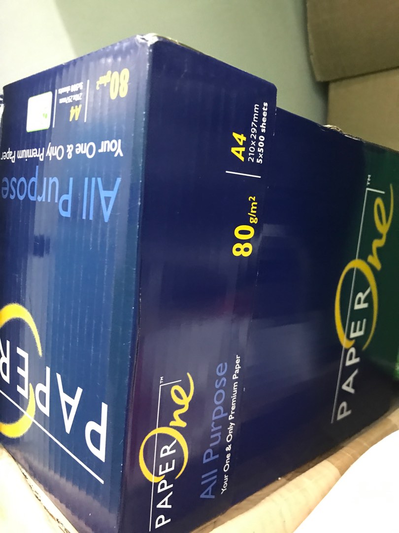 Paper One copy paper 1 Box (5 ), 其他, 其他 - Carousell