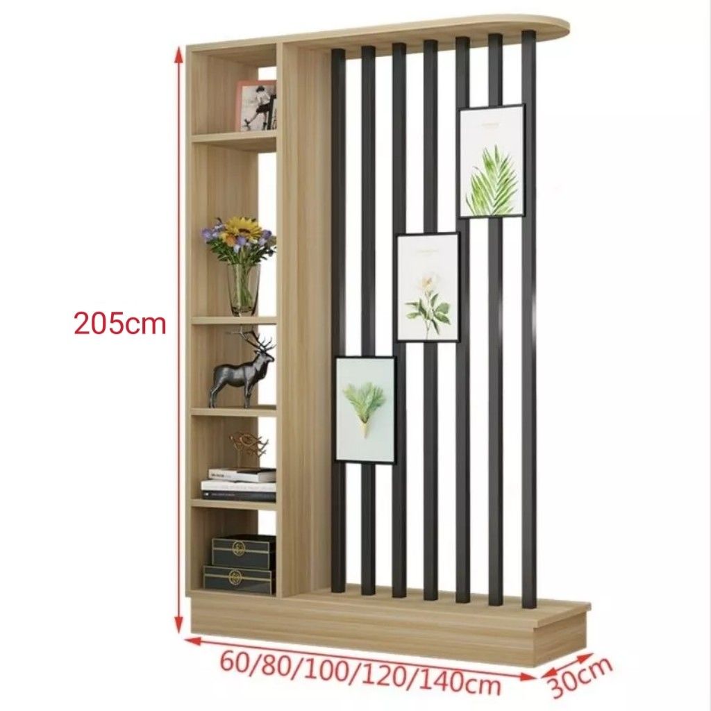 Partition Cabinet Divider Wall Cabinet Display Rack Bookshelf Partition