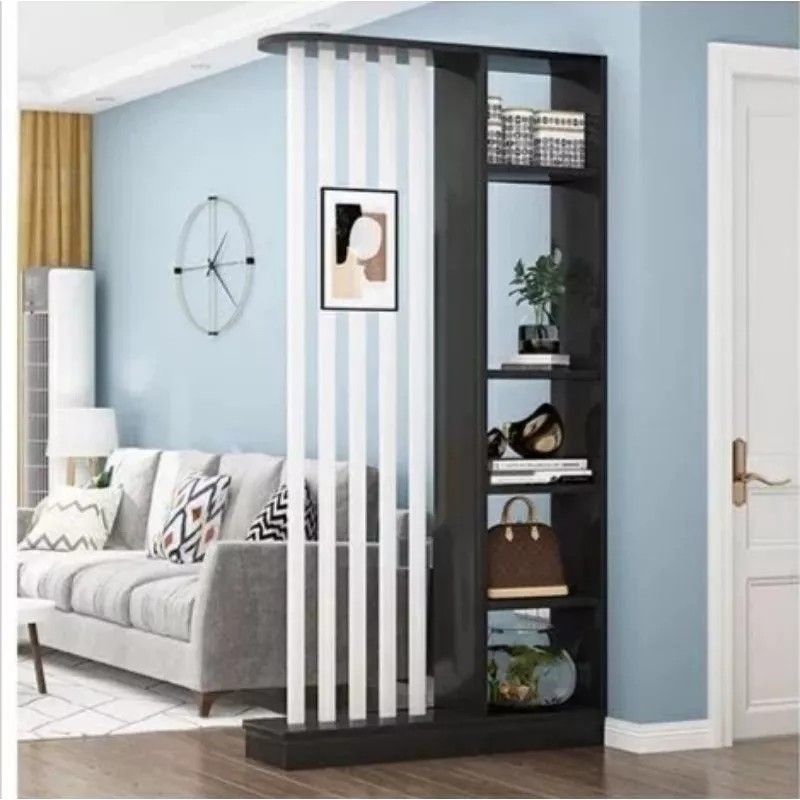 Partition Cabinet Divider Wall Cabinet Display Rack Bookshelf Partition ...