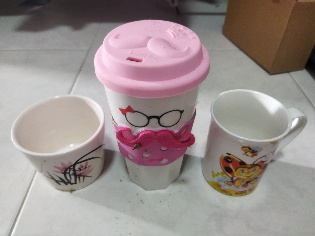 Pasu Kecil / Gelas / Cawan, Furniture & Home Living, Kitchenware ...