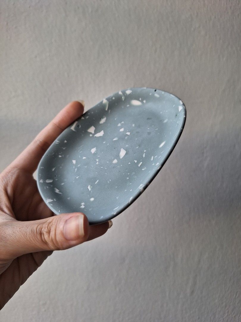 Pebble Trinket Tray (Terrazzo), Furniture & Home Living, Home Decor ...