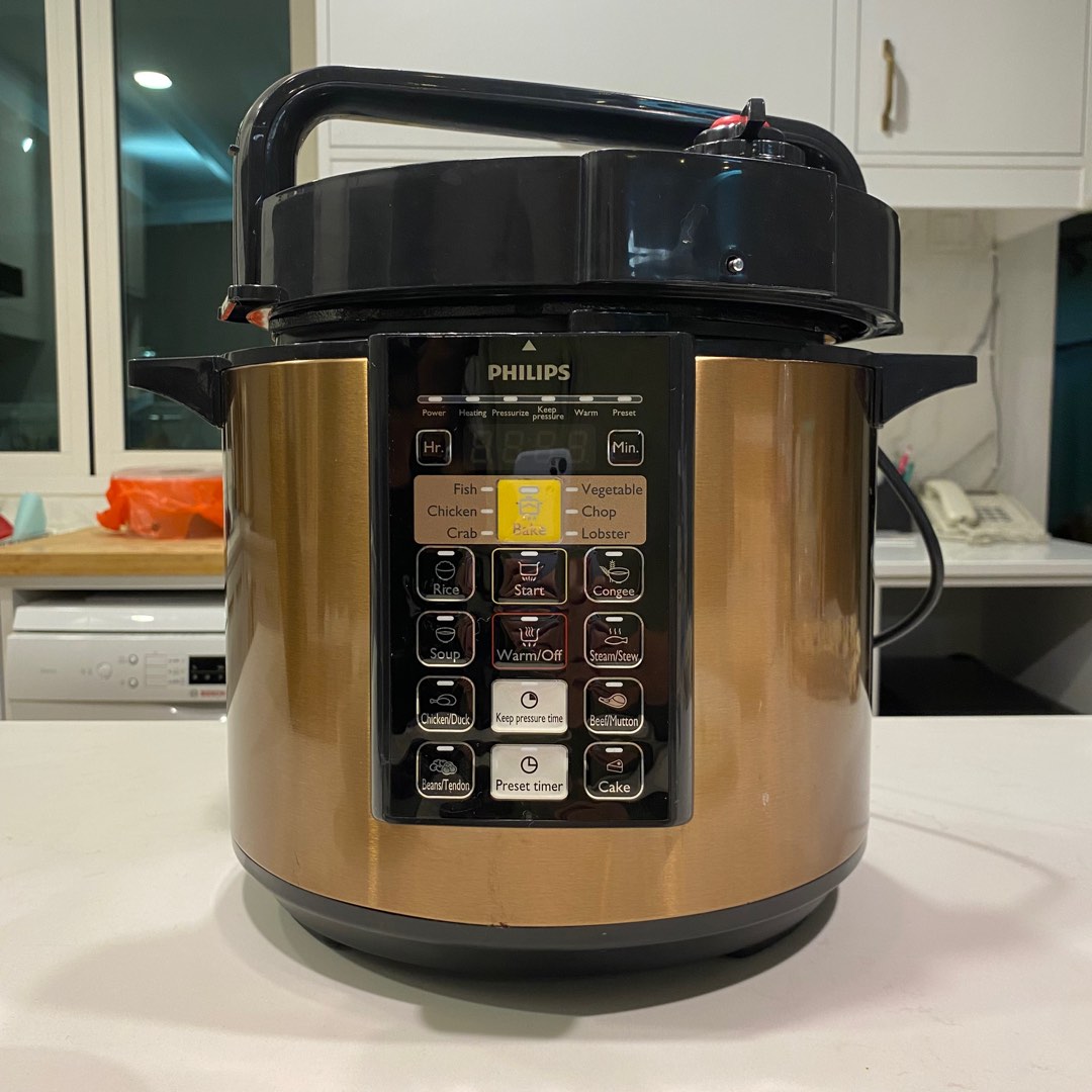Philips HD2139 pressure cooker, Furniture & Home Living, Kitchenware ...