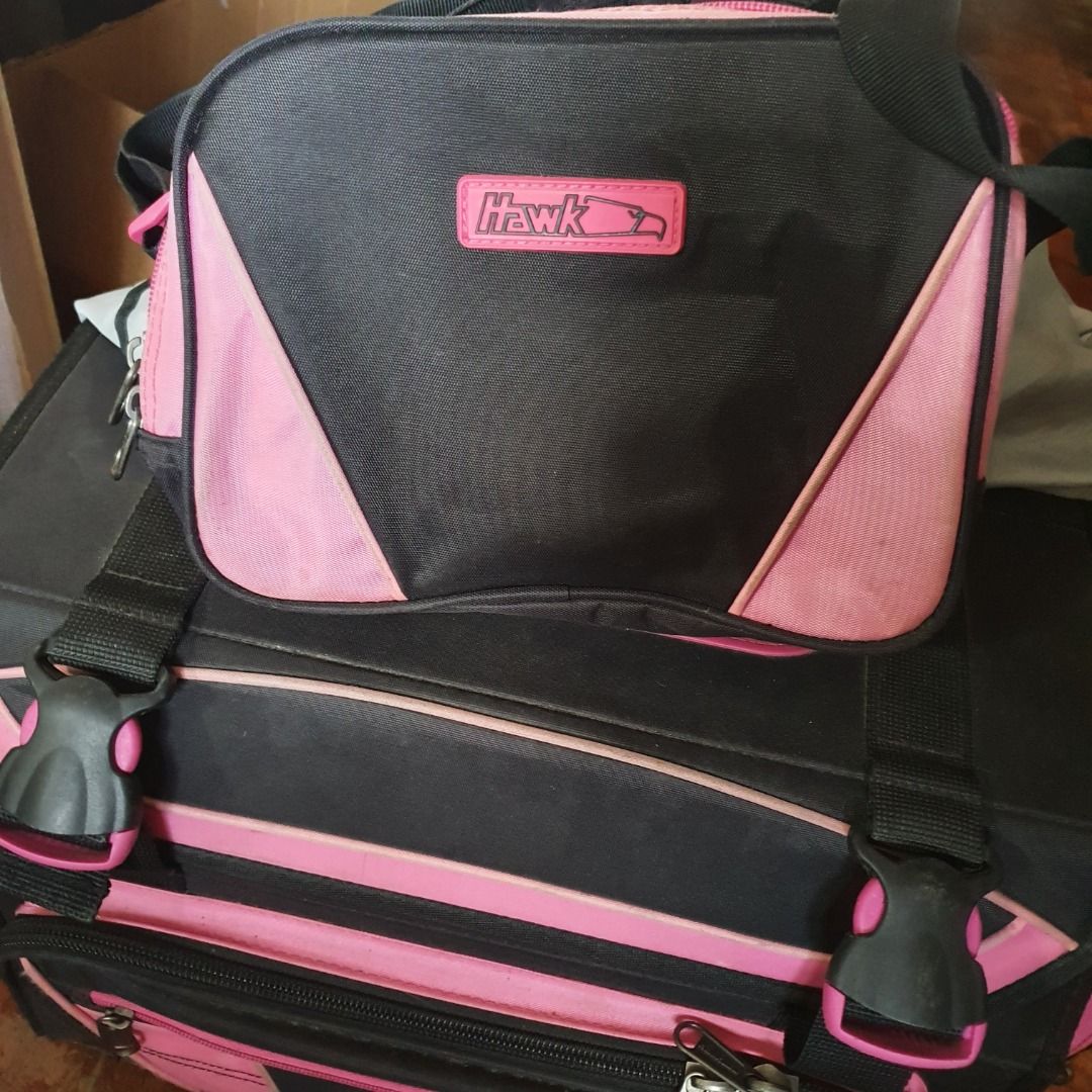 Pink Hawk Trolley Bag, Hobbies & Toys, Stationary & Craft, Stationery ...