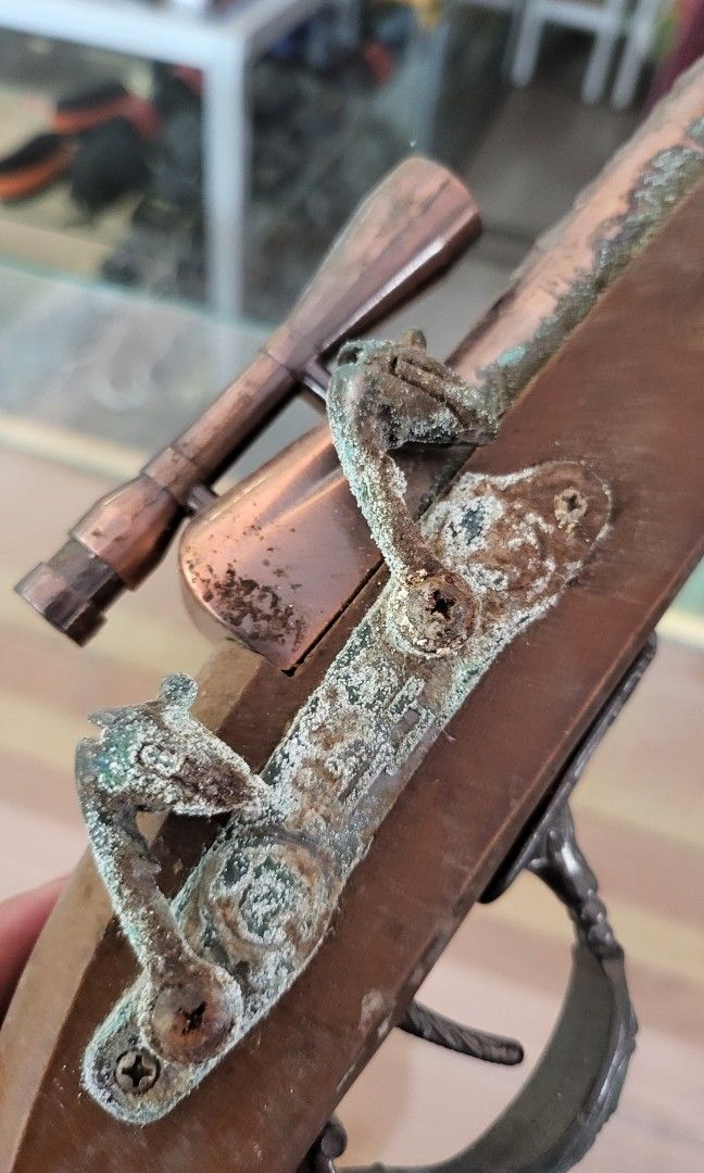 PIRATE OF THE CARIBBEAN PROP FILM REAL WOOD AND METAL OLD ANTIQUE ...