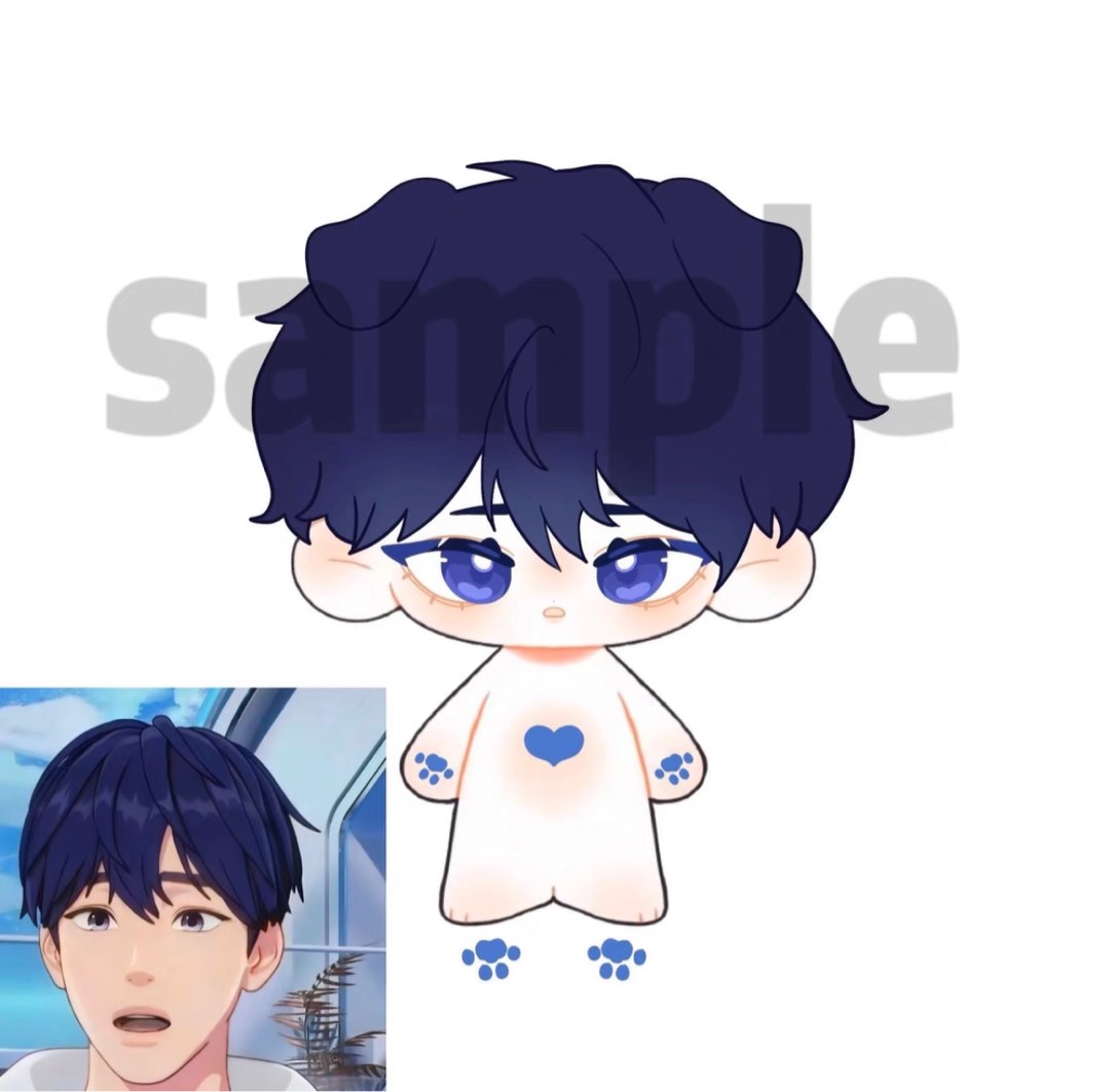 PLAVE YEJUN HAMIN FANMADE PLUSH DOLL, Hobbies & Toys, Collectibles ...