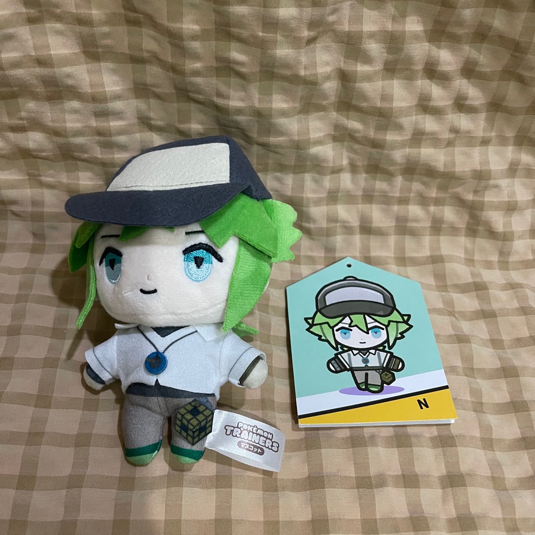 Pokemon Center N Plush Charm on Carousell