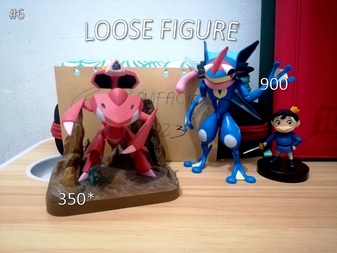 Pokemon Loose Figure Genesect and Greninja on Carousell