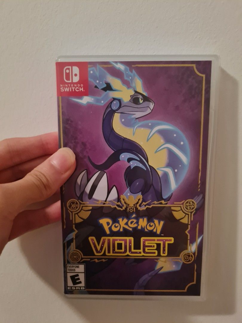 Pokemon Violet nintendo switch game Scarlet and Violet, Video Gaming ...