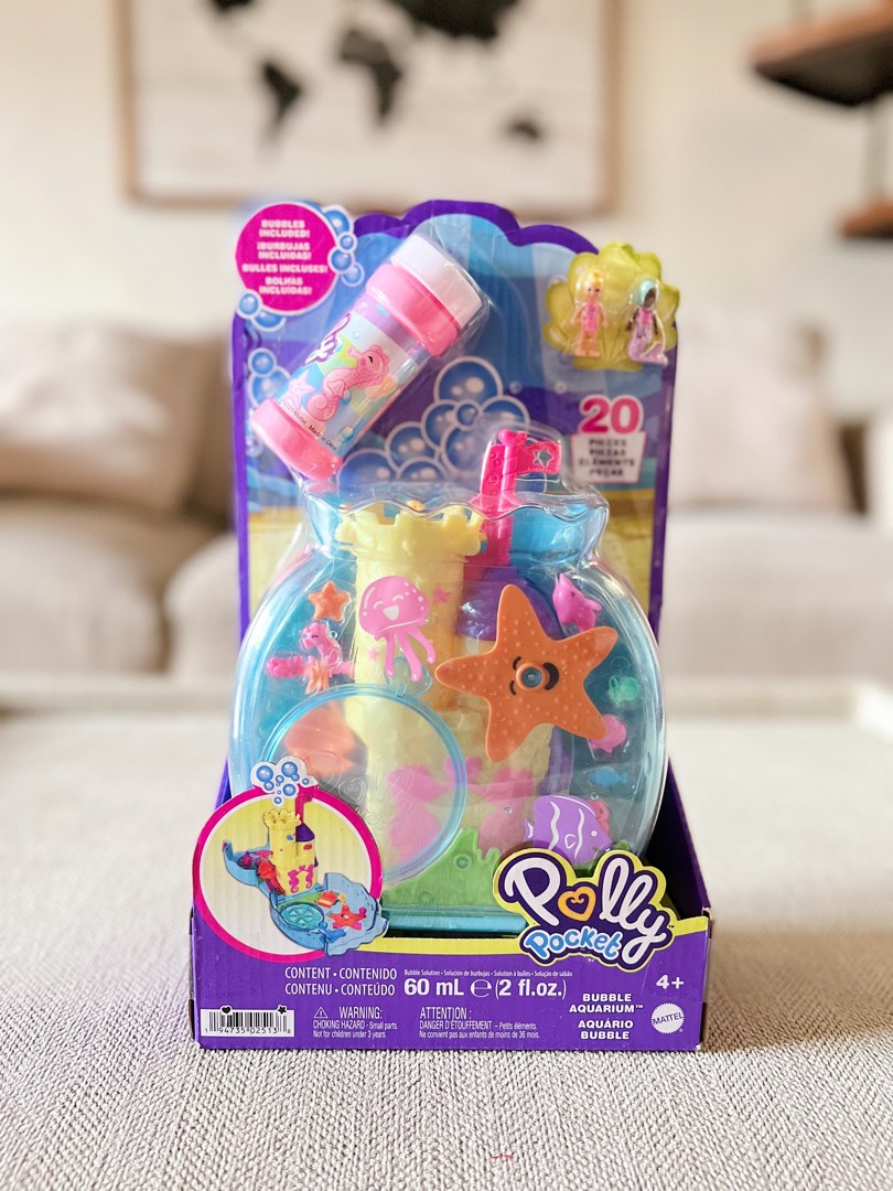 Polly Pocket Bubble Aquarium, Hobbies & Toys, Toys & Games on Carousell
