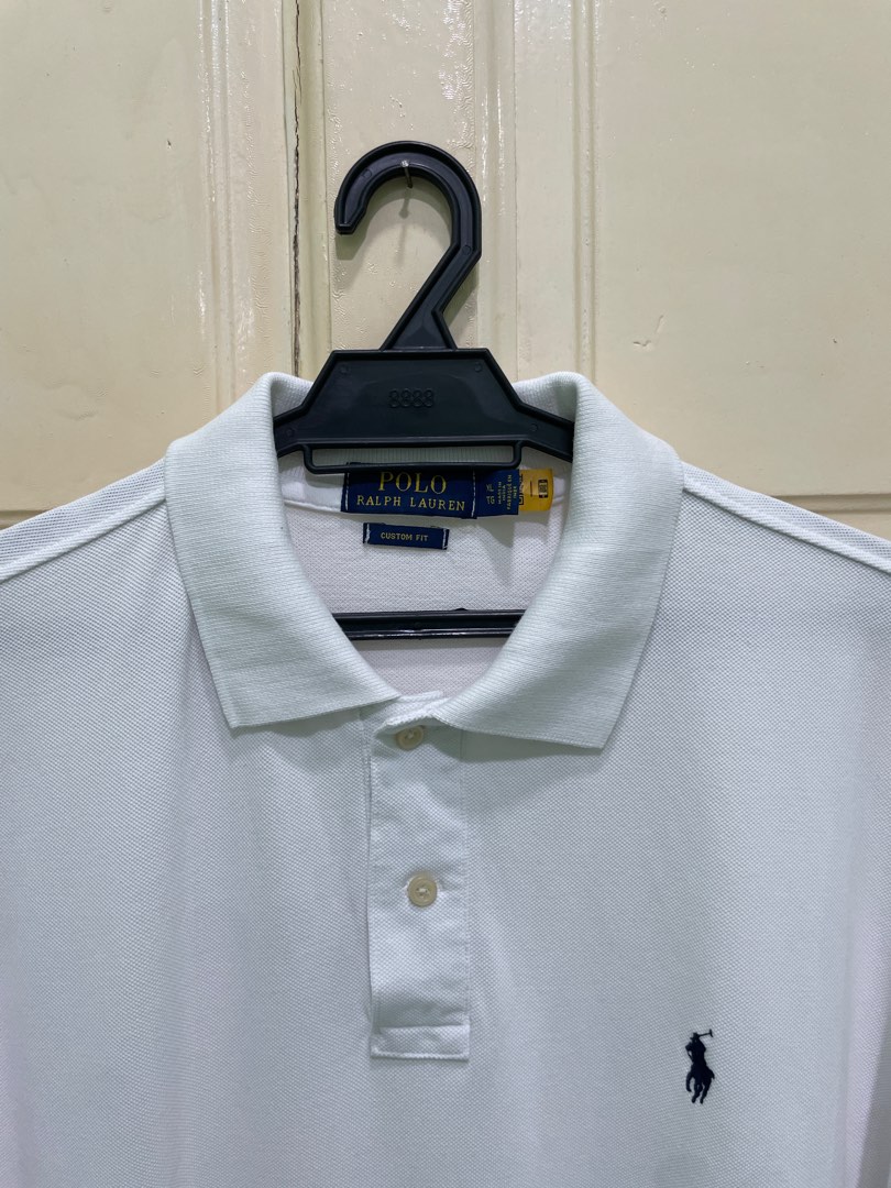 Polo Ralph Lauren Classic Small Pony - White, Men's Fashion, Tops ...