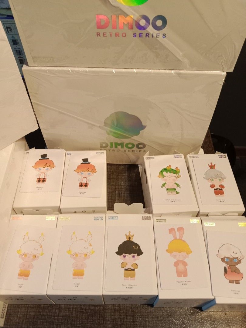 Pop Mart Dimoo Retro Series, Hobbies & Toys, Toys & Games on Carousell