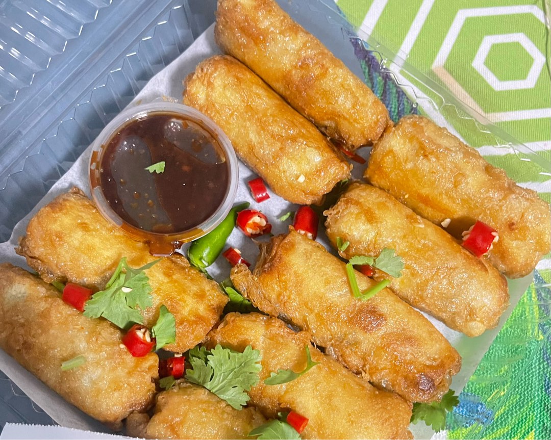 Popiah begedil, Food & Drinks, Homemade Bakes on Carousell