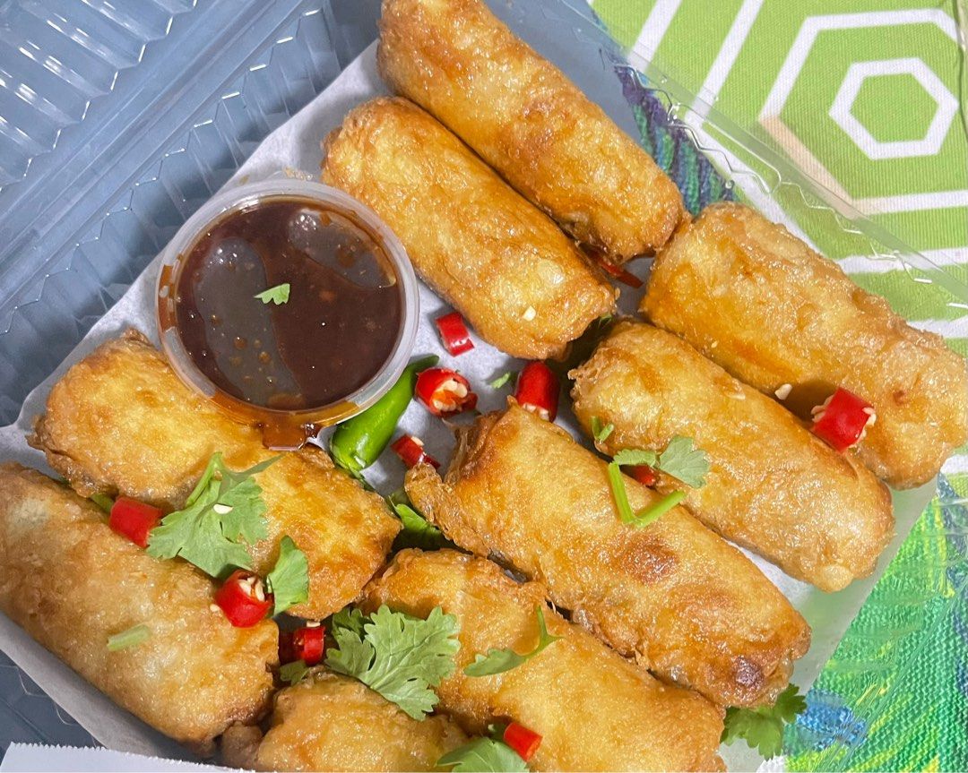 Popiah begedil, Food & Drinks, Homemade Bakes on Carousell