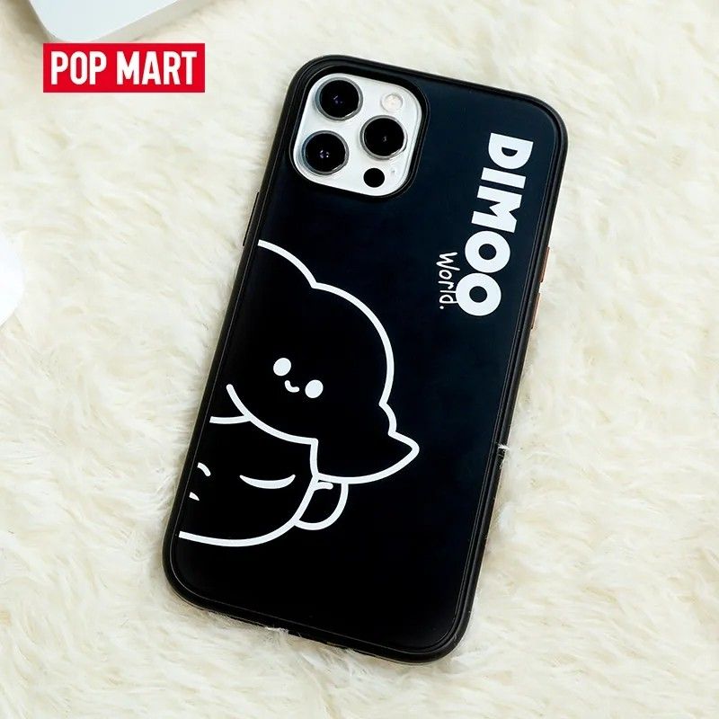 POPMART Dimoo iPhone 12 Mini Mobile Phone Shell Case in Black, Mobile ...