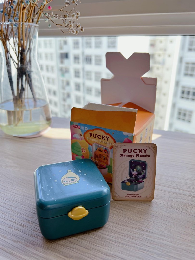 Popmart Pucky Dark crystal cave, Hobbies & Toys, Toys & Games on Carousell