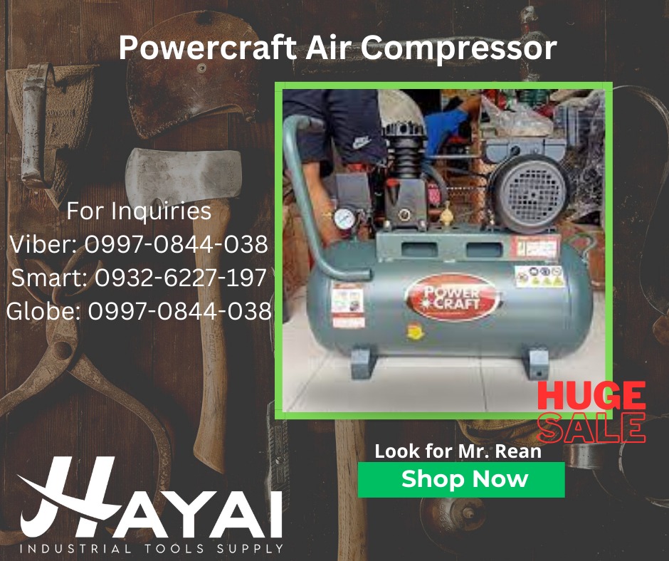 Powercraft Air Compressor, Commercial & Industrial, Industrial ...