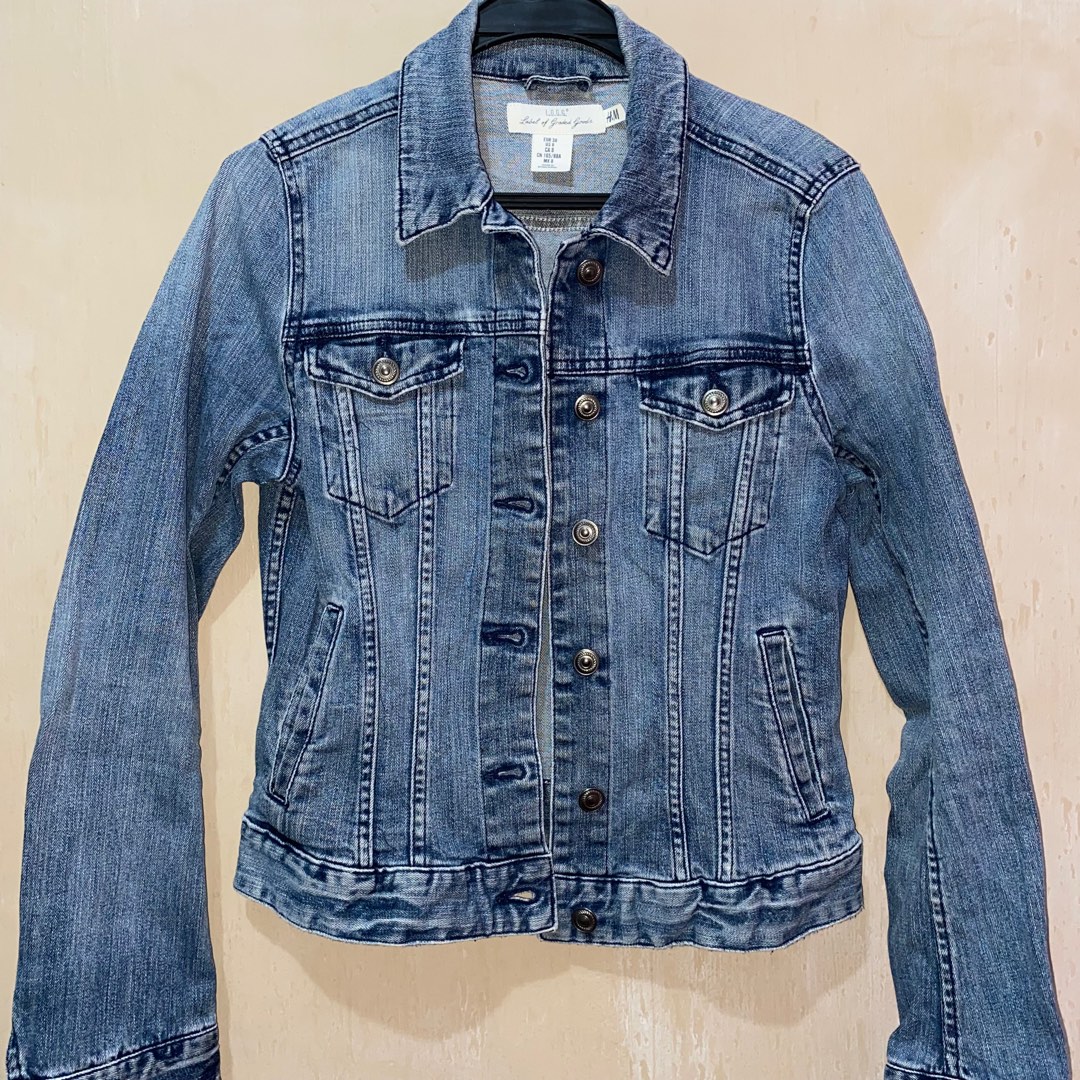 PRELOVED DENIM JACKET on Carousell