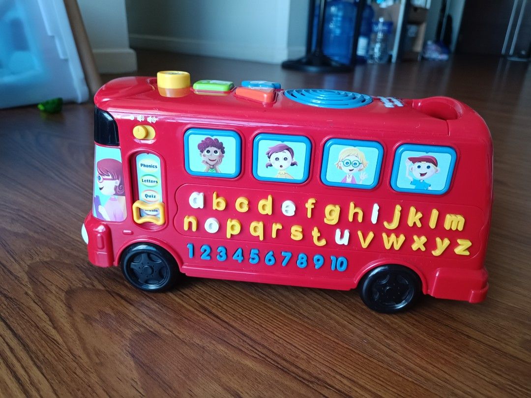PRELOVES ABC BUS TOY on Carousell