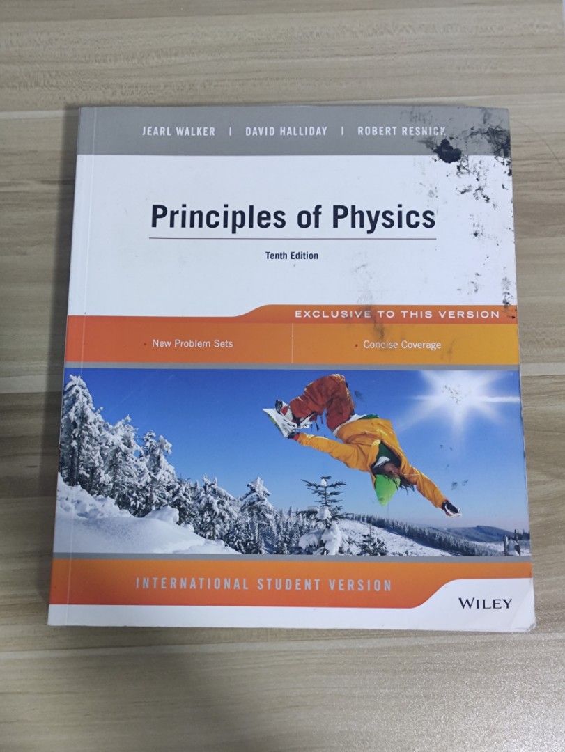 Principles of Physics, Hobbies & Toys, Books & Magazines, Textbooks on Carousell