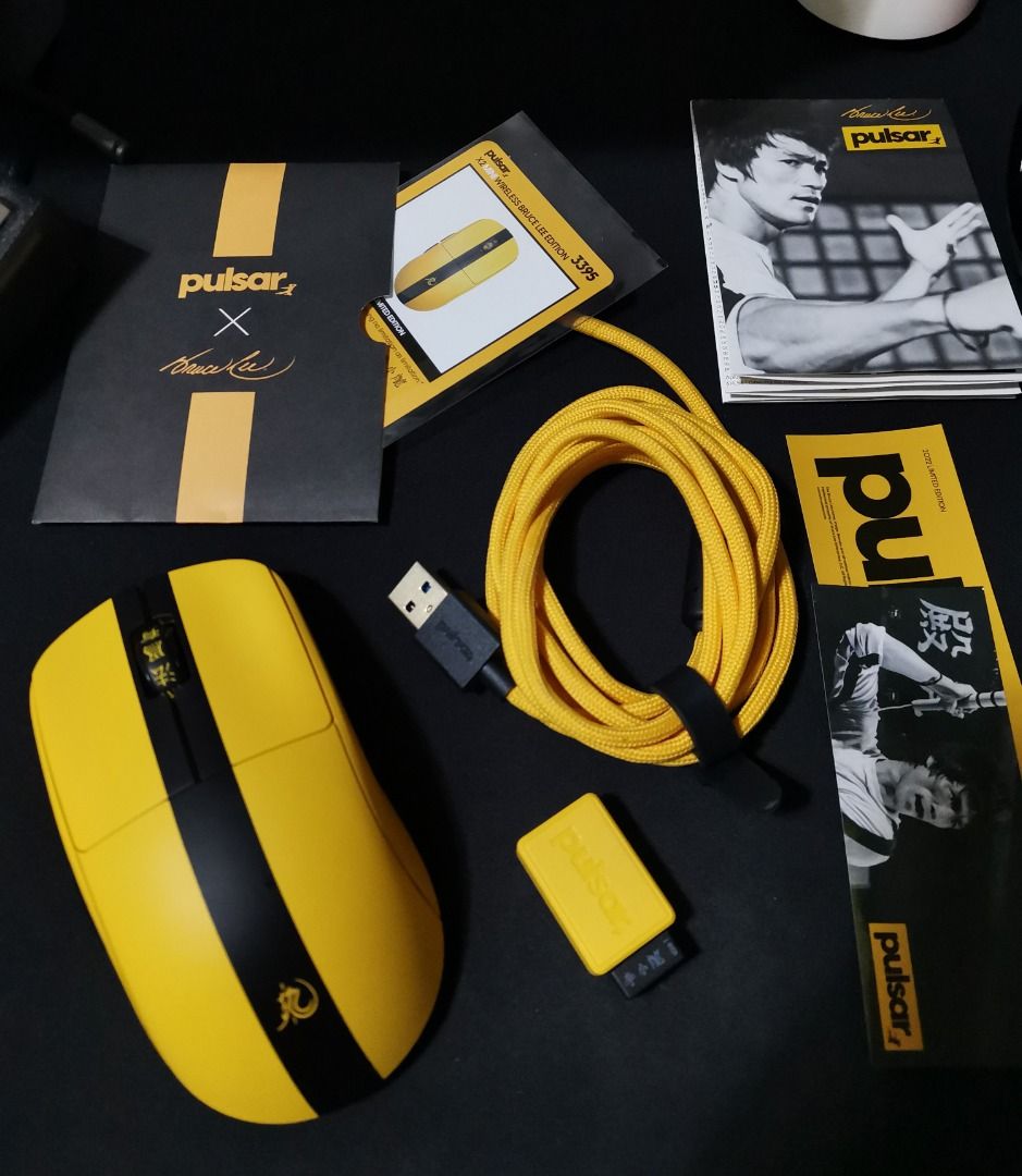 Pulsar X2 Mini Bruce Lee Edition Wireless Gaming Mouse, Computers ...
