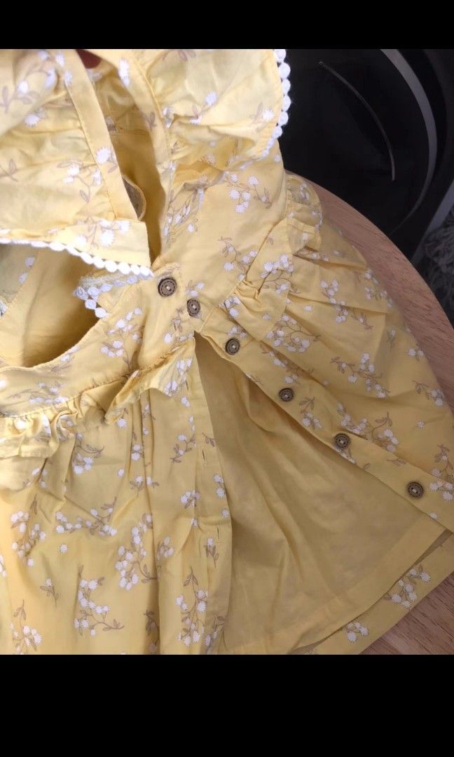 Purebaby Organic Cotton Dress, Babies & Kids, Babies & Kids Fashion on ...