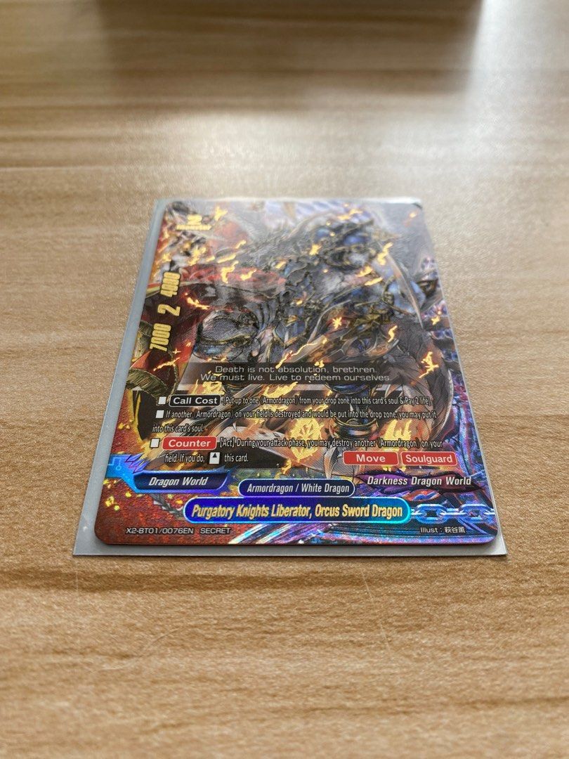 Purgatory knights Liberator, Orous Sword Dragon Buddyfight, Hobbies ...