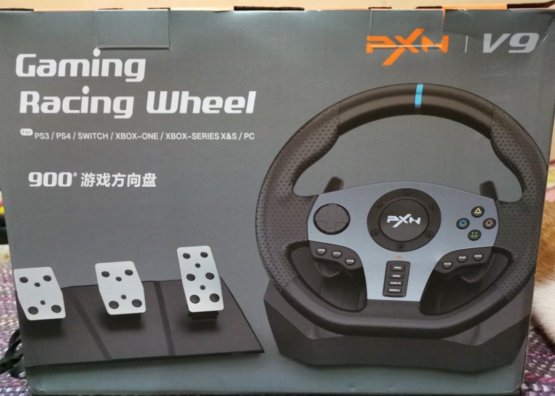 PXN V9 Gaming Racing Wheel, Video Gaming, Video Game Consoles, Others ...