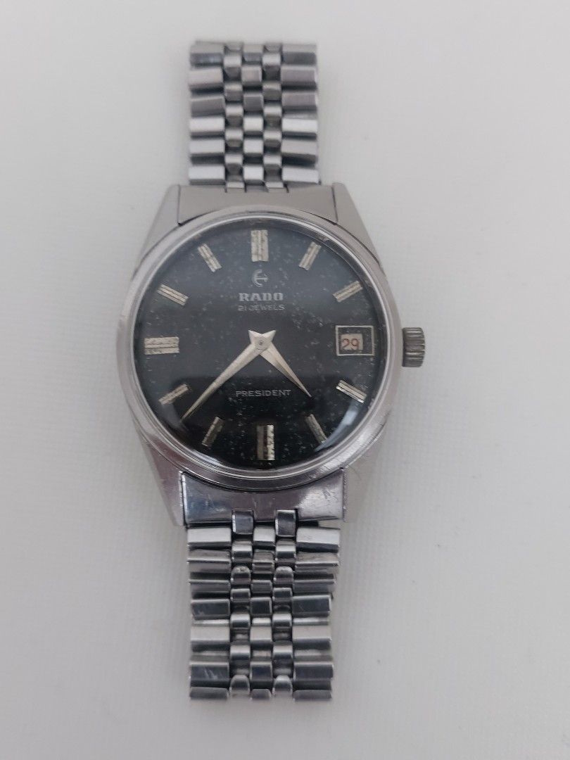 Rado President 11766 manual winding warch, Men's Fashion, Watches ...