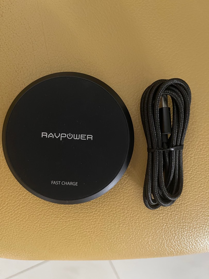RAVPOWER 10W wireless charger, Mobile Phones & Gadgets, Mobile & Gadget ...