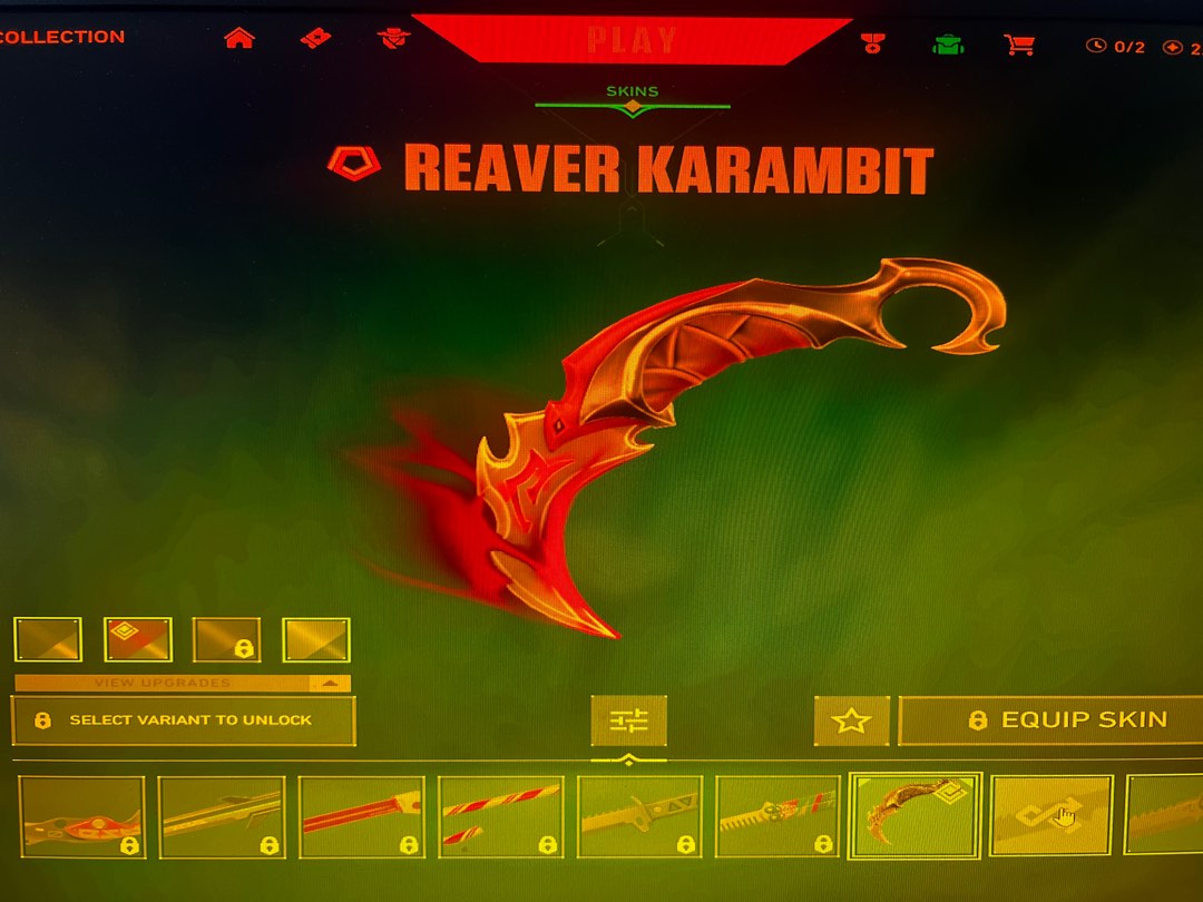 Reaver karambit Valorant account, Video Gaming, Video Games, Others on ...