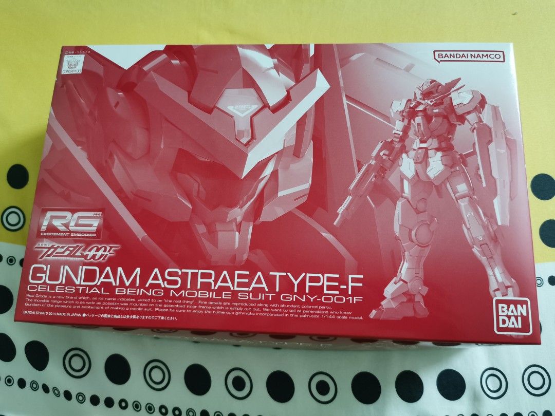 RG Gundam Astraea Type-F P Bandai, Hobbies & Toys, Toys & Games on ...