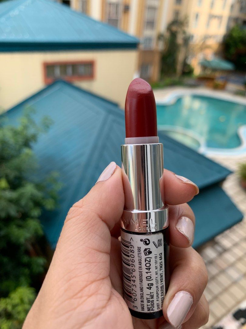 Rimmel London Iconic Red Lipstick 01 on Carousell