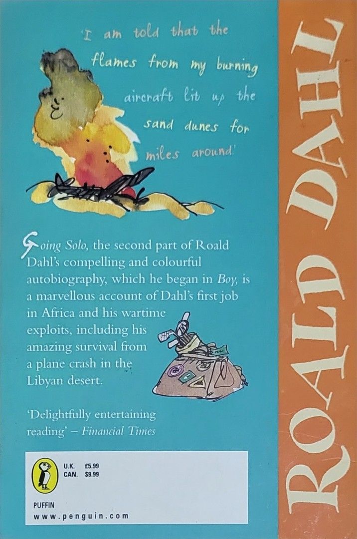 Roald Dahl's Going Solo on Carousell