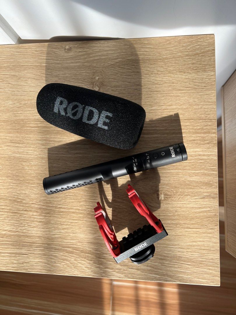 Rode VideoMic NTG Camera-Mount Shotgun Microphone, Audio, Microphones ...