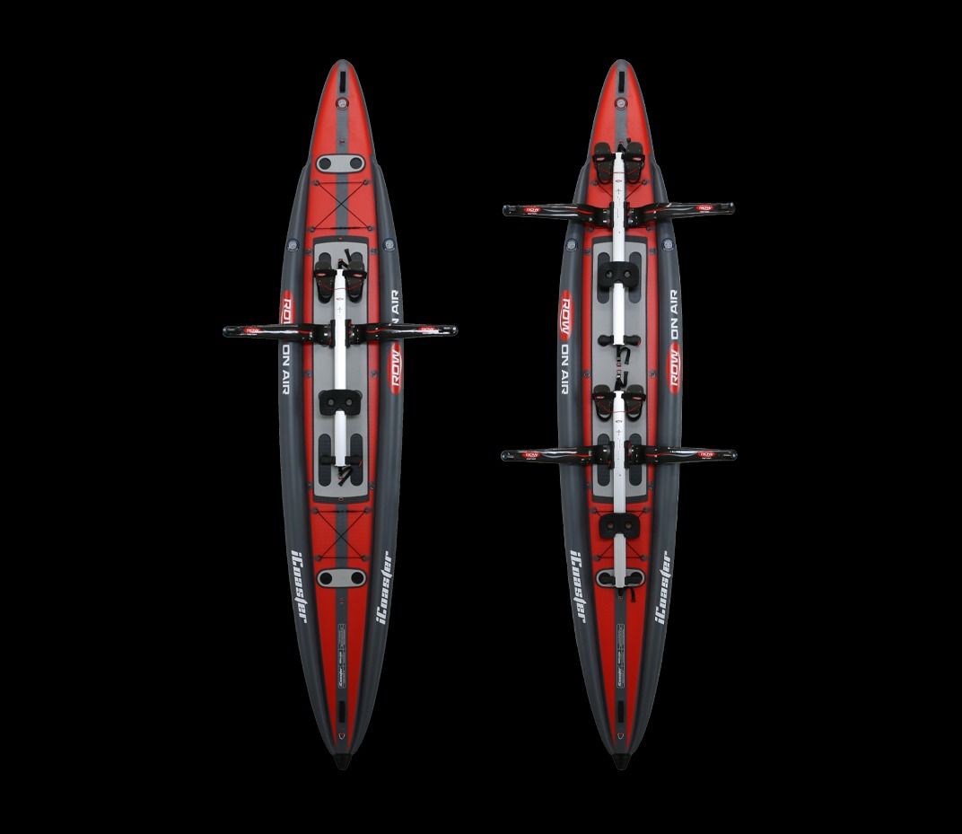 ROWonAir iCoaster 18' Inflatable Coastal Rowing board, 運動產品, 運動與體育, 運動與 ...