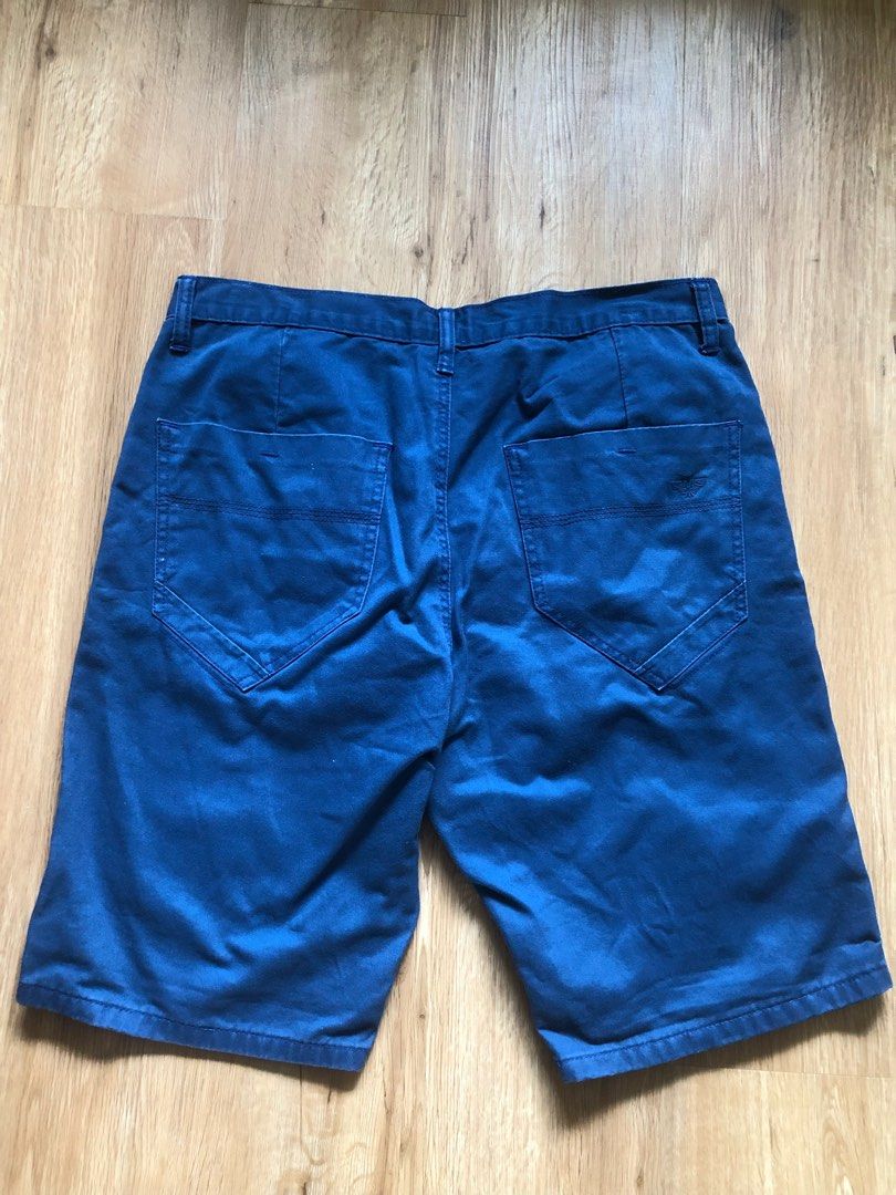 Royal blue shorts, Men's Fashion, Bottoms, Shorts on Carousell