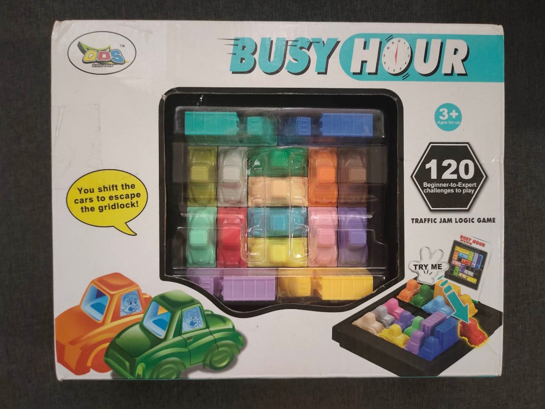 Rush Hour / Busy Hour Board Game on Carousell