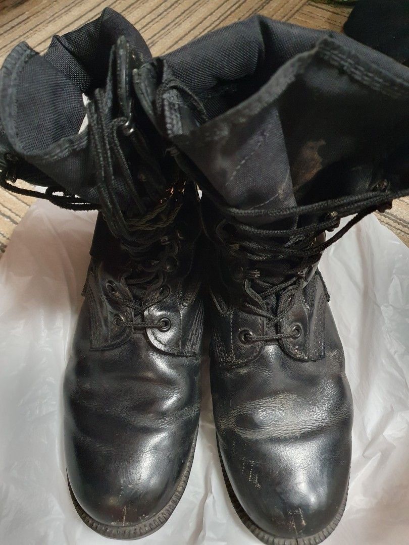 SAF Wellco Peruana WP Army Combat Boots, Men's Fashion, Footwear, Boots ...