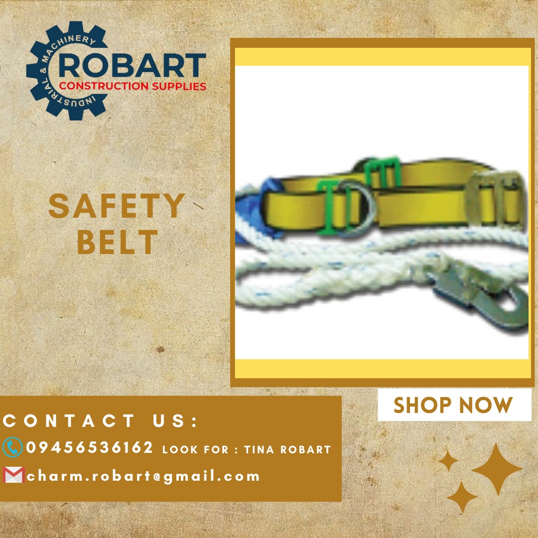 SAFETY BELT, Commercial & Industrial, Construction Tools & Equipment on ...