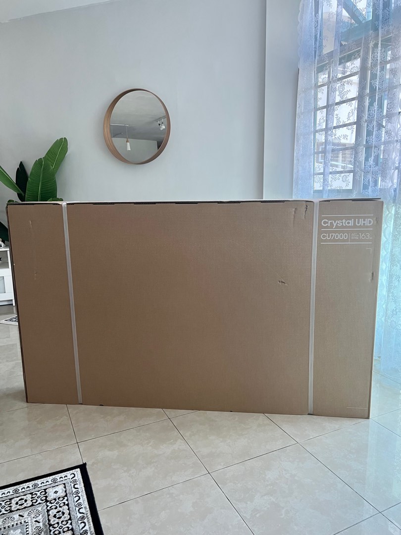65” inch TV - Samsung Crystal UHD CU7000 , TV & Home Appliances, TV ...