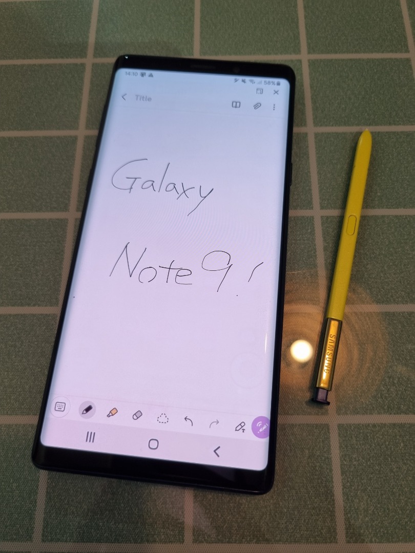 Samsung Galaxy Note9 My Set 6gb Ram 128gb Sm N960f Mobile Phones