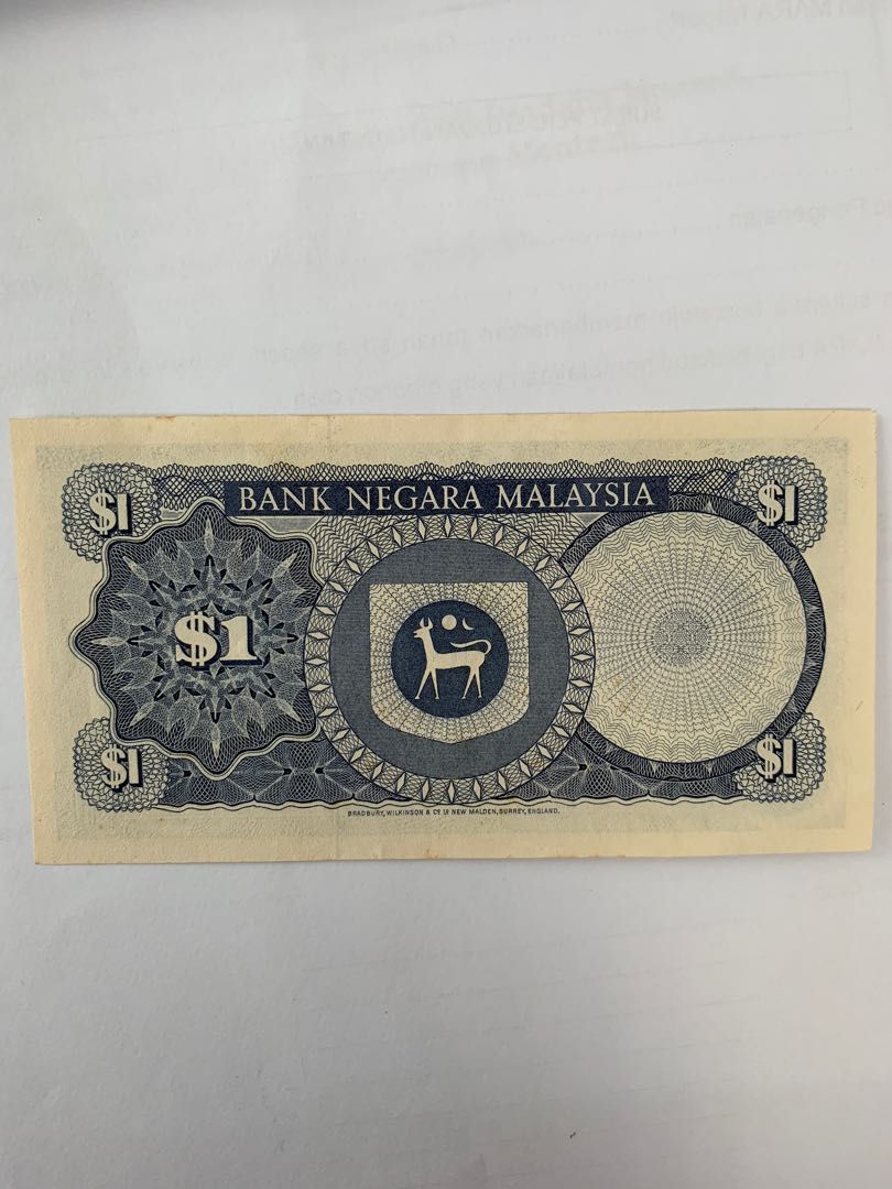 Satu Ringgit Wang Lama Collectors Item, Hobbies & Toys, Collectibles ...