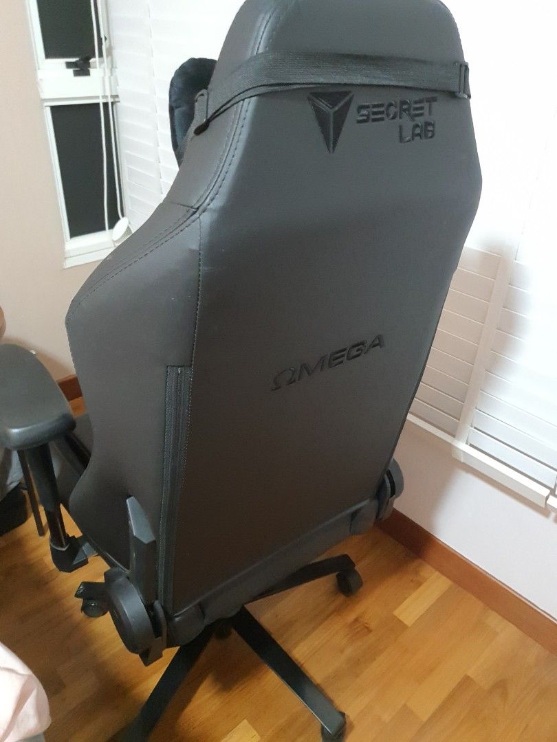 Secretlab Omega Chair (Refurbished Leather), Furniture & Home Living ...